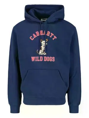 Carhartt Work In Progress Wild Dog Hoodie - Blue