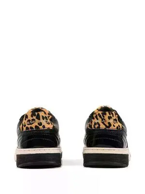 Karl Lagerfeld Logo Leopard-print Sneakers
