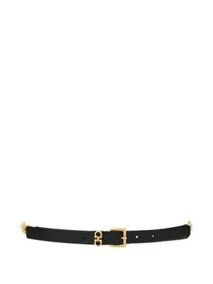 FERRAGAMO Gancini-chain Square-buckle Belt
