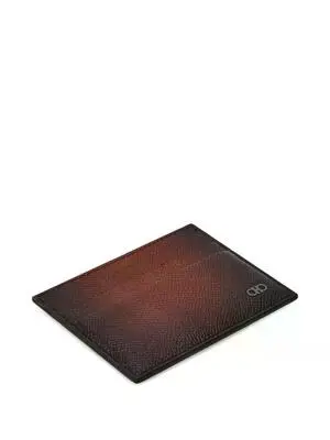 FERRAGAMO Gancini Grained Card Holder