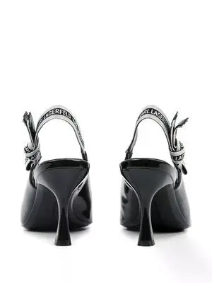 Karl Lagerfeld Sienna Slingback Pumps - Black