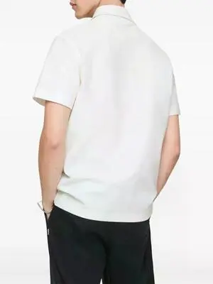 Burberry Equestrian Knight Cotton Polo Shirt