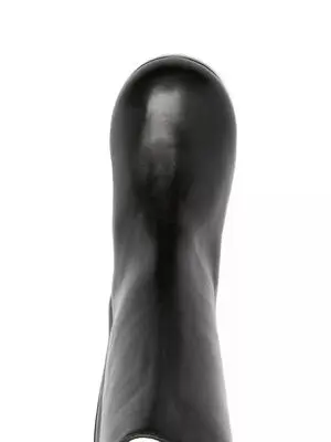 NICOLE SALDANA Sculpted-heel Ankle Boots