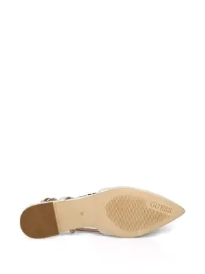 Guess Buckle Strap Ballet Flats