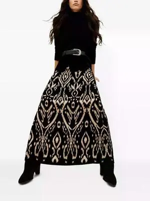 Ba&sh Patterned Maxi Skirt