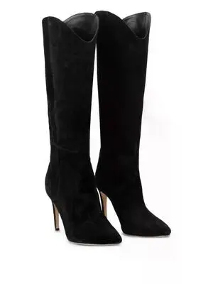 GINISSIMA 95mm Milla V-cut Knee Boots