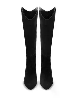 GINISSIMA 95mm Milla V-cut Knee Boots