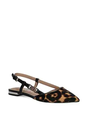 Guess Leopard Print Ballet Flats
