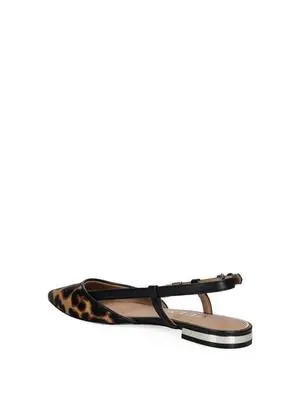 Guess Leopard Print Ballet Flats