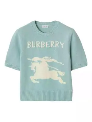 Burberry Short-sleeve Crew Neck Sweater