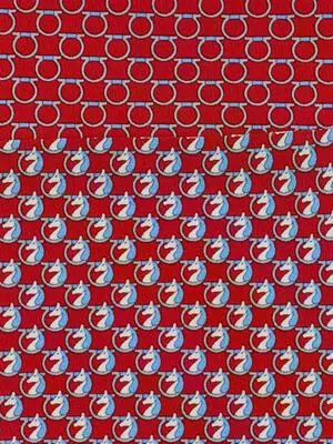 FERRAGAMO Printed Silk Neck Tie