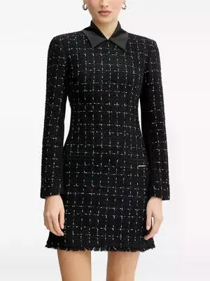 Karl Lagerfeld Check-pattern Mini Dress