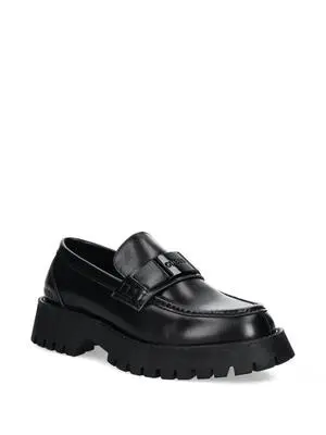 Guess Logo-plaque Lug-sole Loafers