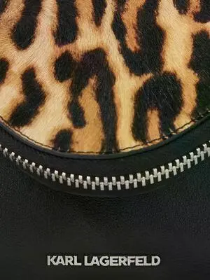 Karl Lagerfeld Leopard-print Shoulder Bag
