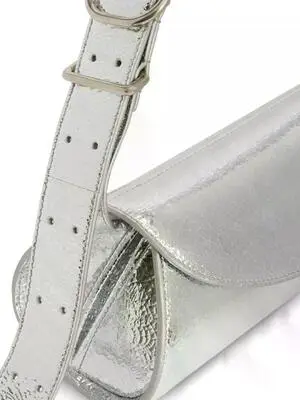 JIL SANDER Cannolo Shoulder Bag - Silver