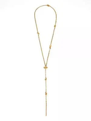 JIL SANDER Knotted Chain Necklace - Gold