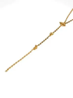JIL SANDER Knotted Chain Necklace