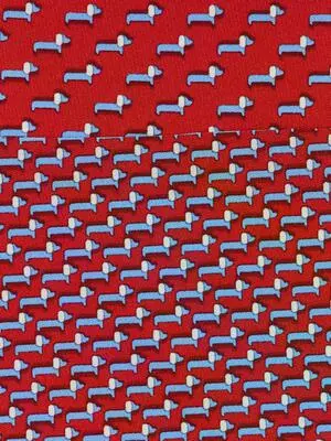 FERRAGAMO Silk Neck Tie - Red