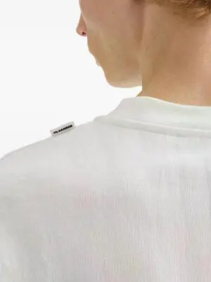 JIL SANDER Striped Double-layer T-shirt