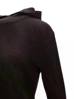 P.a.r.o.s.h Ribbed Hooded Body