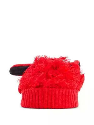 CHARLES JEFFREY Shaggy-ears Ribbed Hat