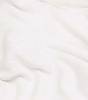 Vince Ribbed Elbow-sleeve T-shirt - White