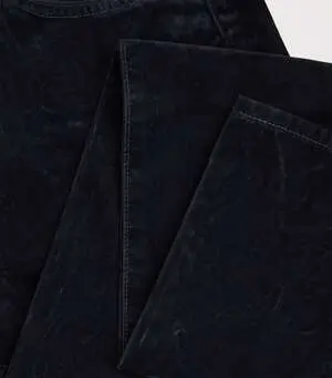 AGOLDE Cotton-blend Velvet Low Curve Jeans