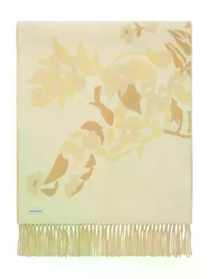 Burberry Floral Equestrian Knight Scarf