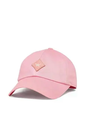 Mcm Essential Diamond Cotton Cap - Pink