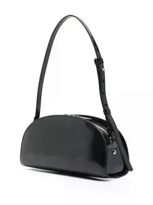 A.p.c. Small Demi-lune Shoulder Bag - Black