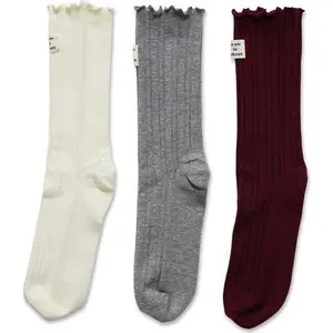BELLE & BLOOM Beloved 3-pack Crew Socks - Multi