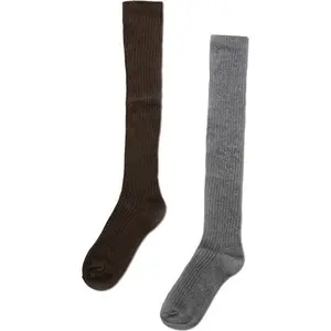 BELLE & BLOOM Classic Ribbed Socks - Multi