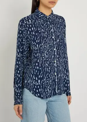 Rails Josephine Patterned Jersey Shirt