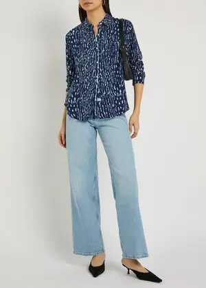 Rails Josephine Patterned Jersey Shirt