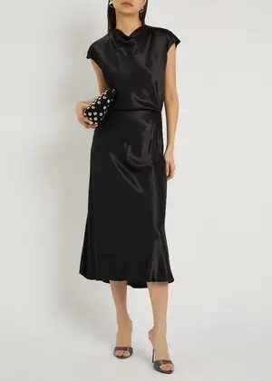 Rails Satin Slip Skirt