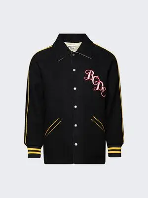 BODE Monogram Snap Reversible Jacket - Black