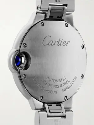 Cartier Ballon Bleu De 33mm Watch - Silver