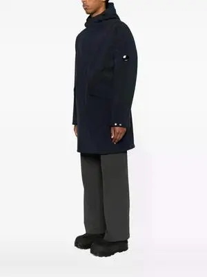 C.P. COMPANY Single-breasted Hooded Coat