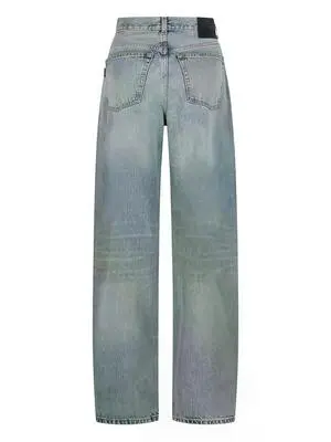Destin Bibi Five-pocket Button-fastening Jeans