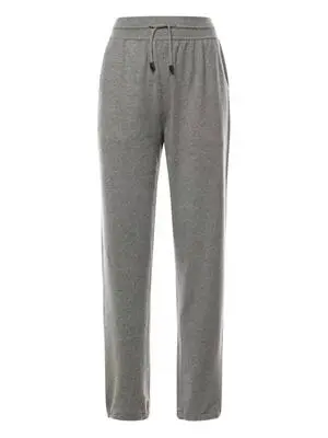 Loro Piana Cashmere Drawstring Track Pants - Grey