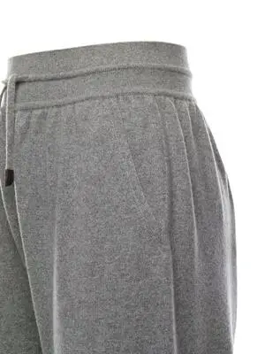 Loro Piana Cashmere Drawstring Track Pants - Grey