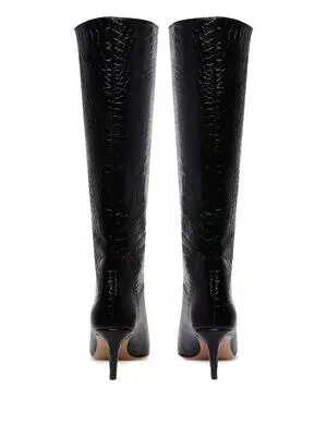 GINISSIMA Milla Embossed Knee Boots