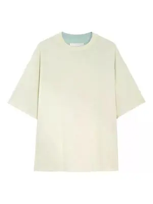 JIL SANDER Two-toned Reversible T-shirt - Neutrals