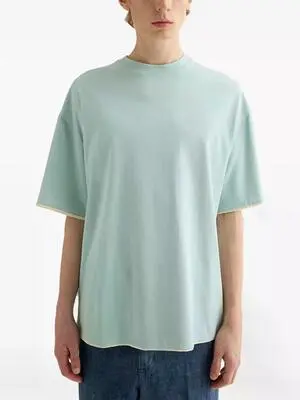 JIL SANDER Two-toned Reversible T-shirt - Neutrals