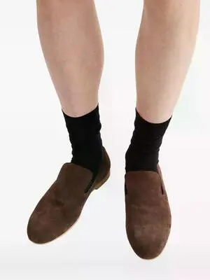 JIL SANDER Suede Loafers