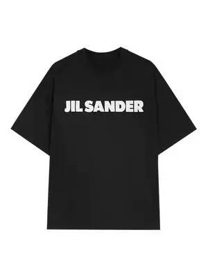 JIL SANDER Logo T-shirt - Black