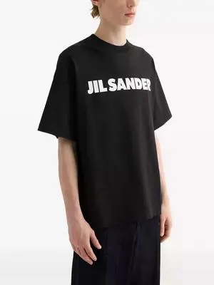 JIL SANDER Logo T-shirt - Black