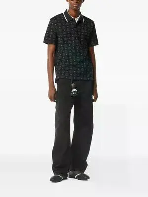 Mcm Visetos-print Polo Shirt