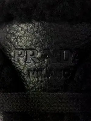Prada Leather Sneakers With Shearling Lining - Black