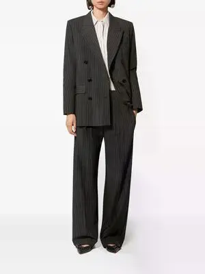 Isabel Marant Étoile Jevima Pinstripe Double-breasted Blazer